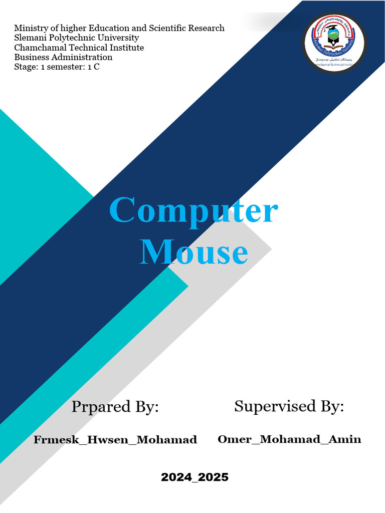 Computer Mouse | PDF | Graphical User Interfaces | Laptop