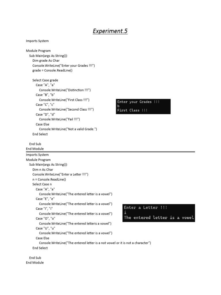 Gad Experiments | PDF | Computer Programming | Computing Gad Experiments | PDF | Computer Programming | Computing