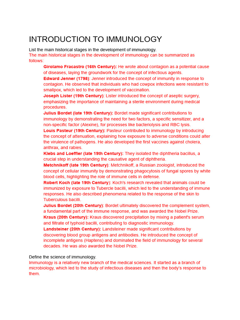 Immunology | PDF | Immune System | Adaptive Immune System