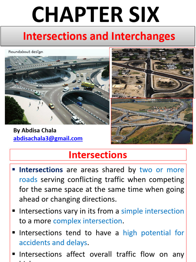 Understanding Intersection Design Principles | PDF | Interchange (Road) | Traffic
