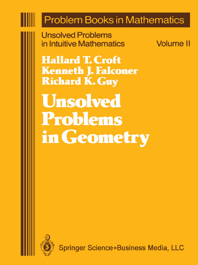 Unsolved Problems in Geometry | PDF | Measure (Mathematics) | Length