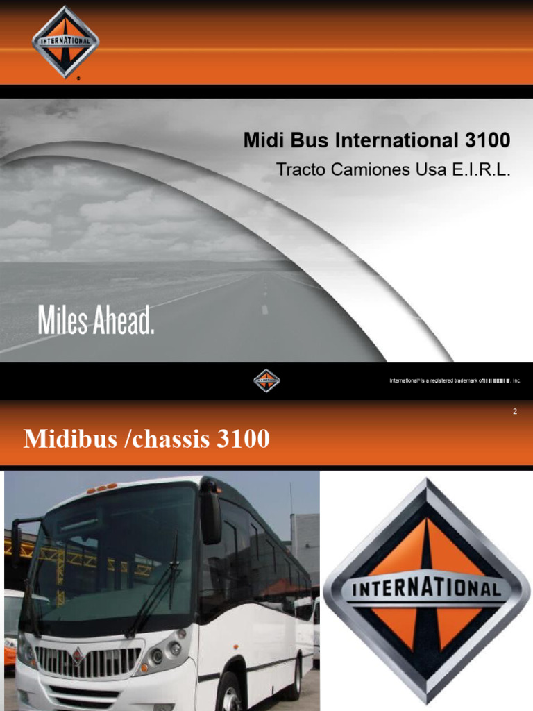 MidiBus 3100 | PDF | Turbocompresor | Tecnología de vehículos