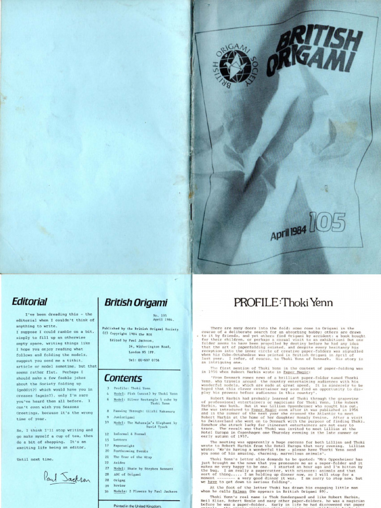 BOS Magazine 1984 #0105 | PDF