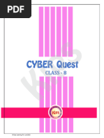 Cyber Quest Class 7 Overview | PDF | Computing | Computer Science