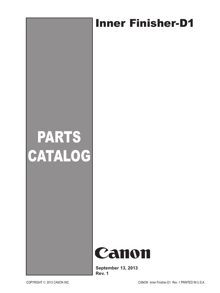 Inner Finisher-D1 PC Rev1 091313 | PDF | Belt (Mechanical ...