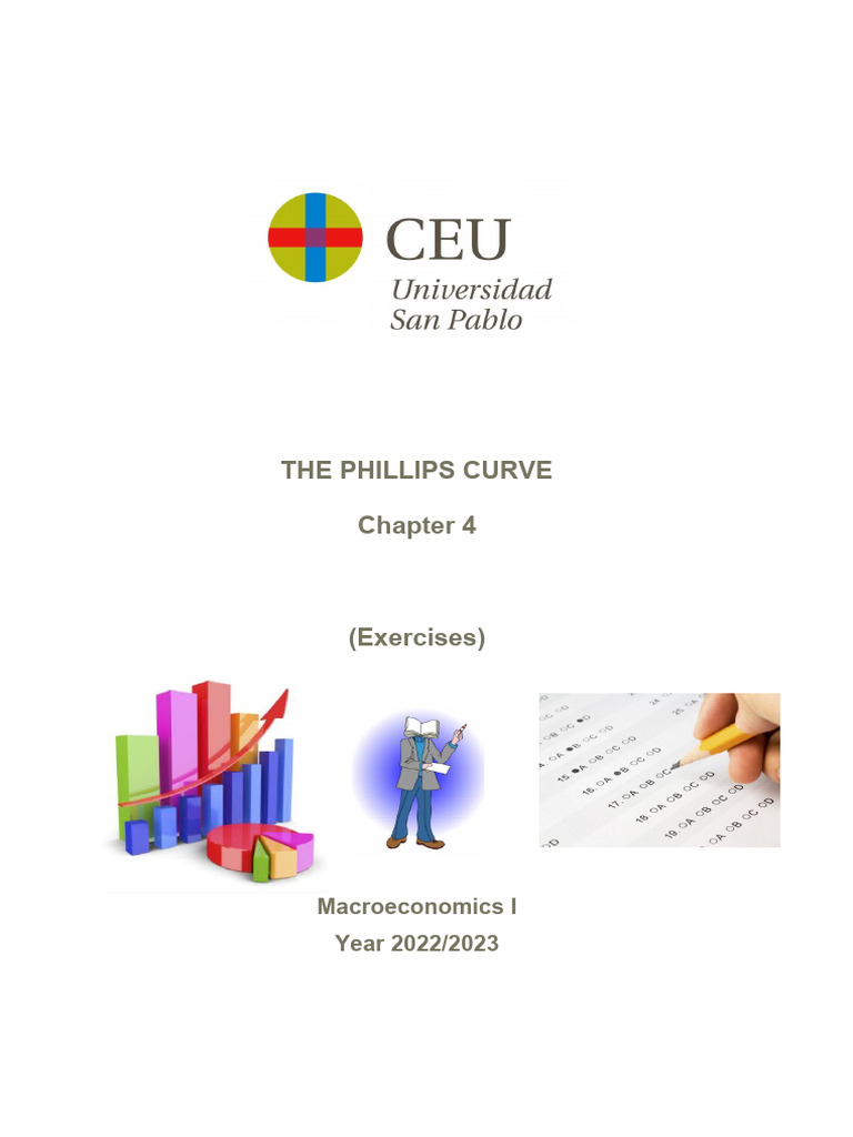 Exercises Chapter 4. The Phillips Curve. With Solutions | Download Free PDF | Phillips Curve ...