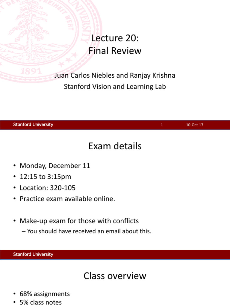 20_review | PDF | Principal Component Analysis | Computer Vision