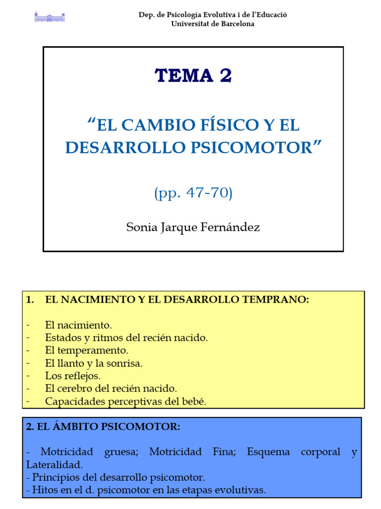 Desarrollo Físico y Psicomotor | PDF | Percepción | Adolescencia