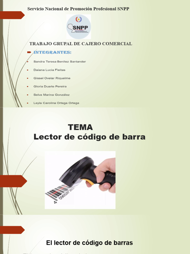 Codigo de Barras | PDF