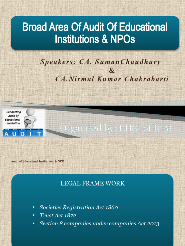 Educational Institution Npo 18.05.23 1 - 1684410158 | PDF | Internal ...