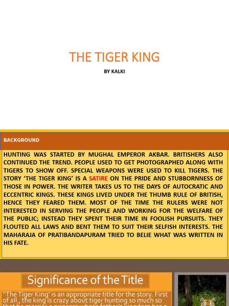 Satirical Analysis of The Tiger King | PDF | Young Adult