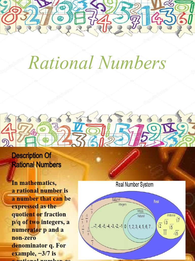 Rational Numbers | PDF | Rational Number | Numbers
