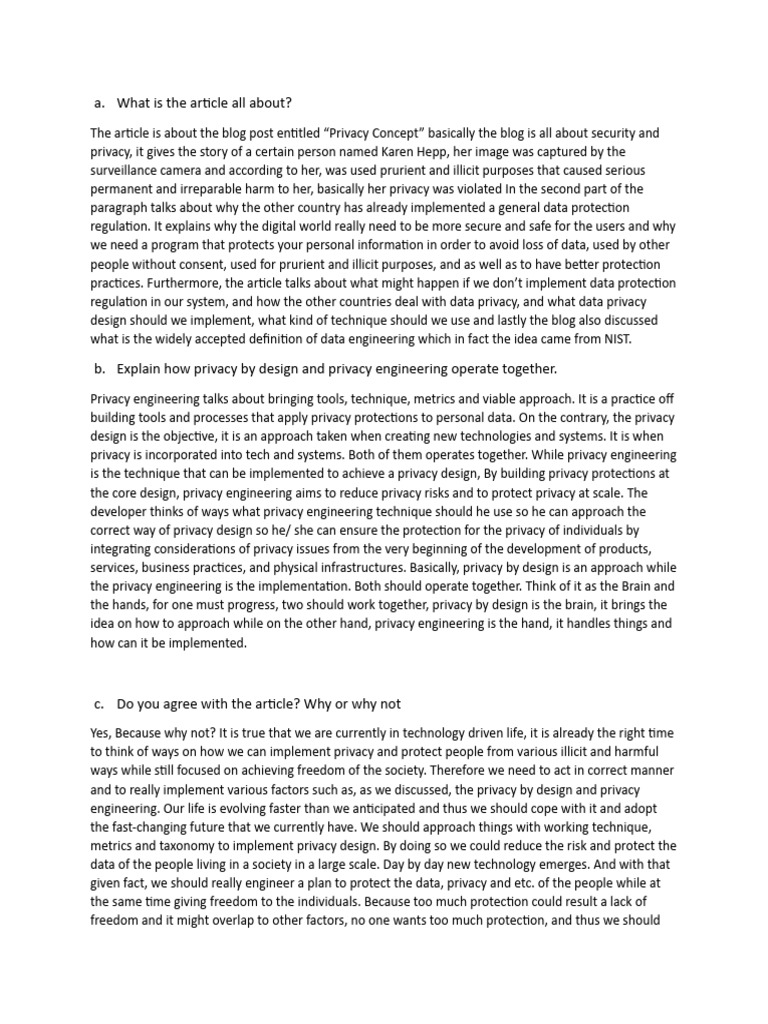 LAB2 | PDF | Privacy | Engineering