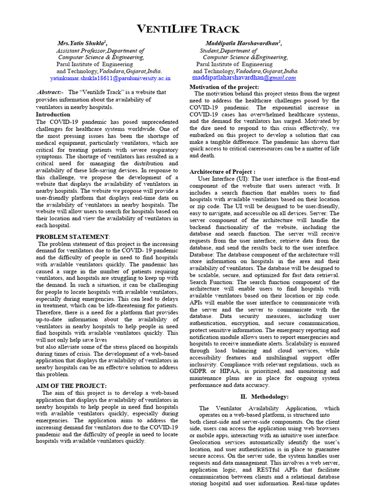 Research Paper | Download Free PDF | Web Application | Databases