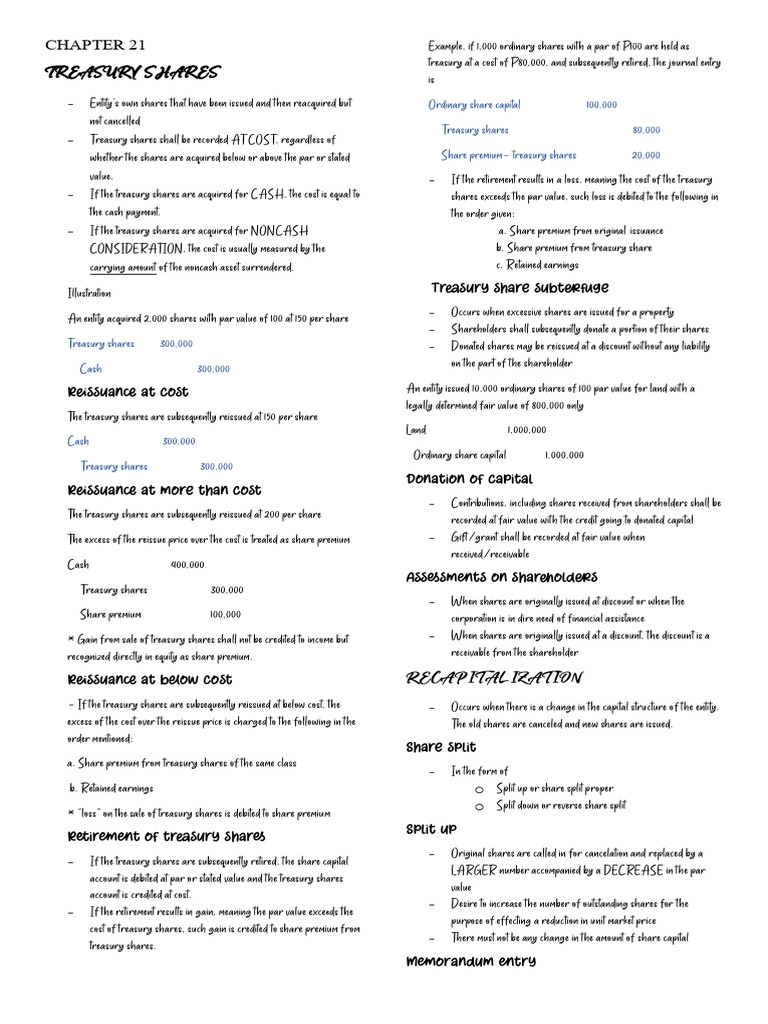 CHAPTER 21-22 | PDF | Dividend | Stocks
