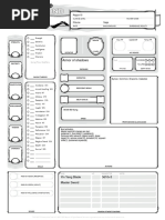 D&D 5E Character Sheet Template | PDF | Leisure | Nature