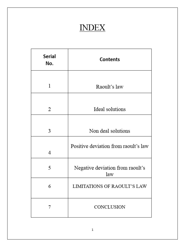 Understanding Raoult's Law and Deviations | PDF | Phases Of Matter ...