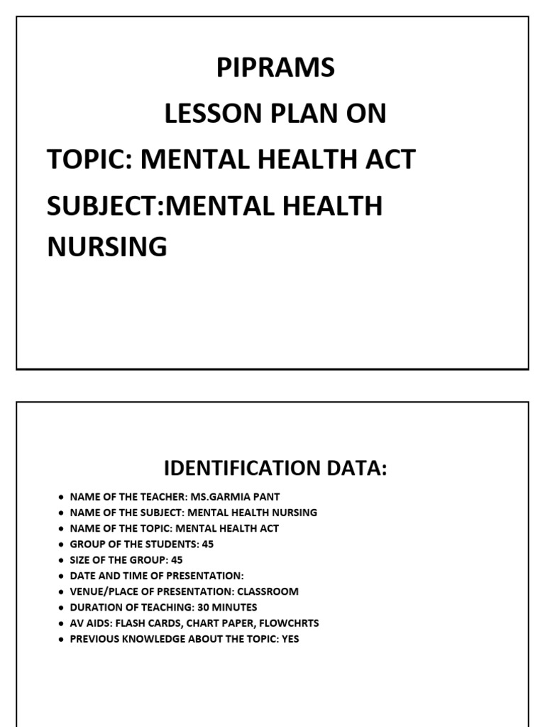 MHN 11 | PDF | Health Care | Mental Health