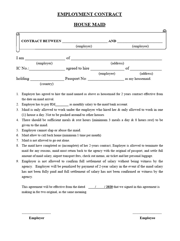 Agreement Contract | PDF
