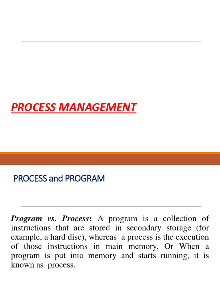 Unit 2 Process Mnagement | PDF | Process (Computing) | Thread (Computing)
