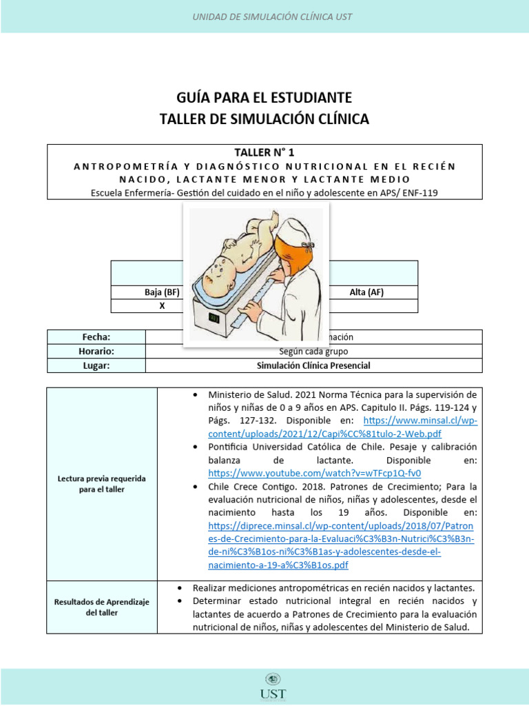 Escenario N°1 - Guía para El Estudiante 2024 | PDF