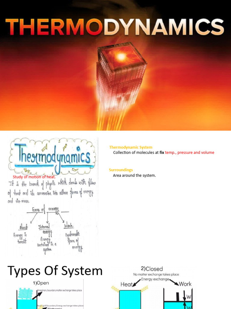 Thermodynamics | PDF | Science & Mathematics