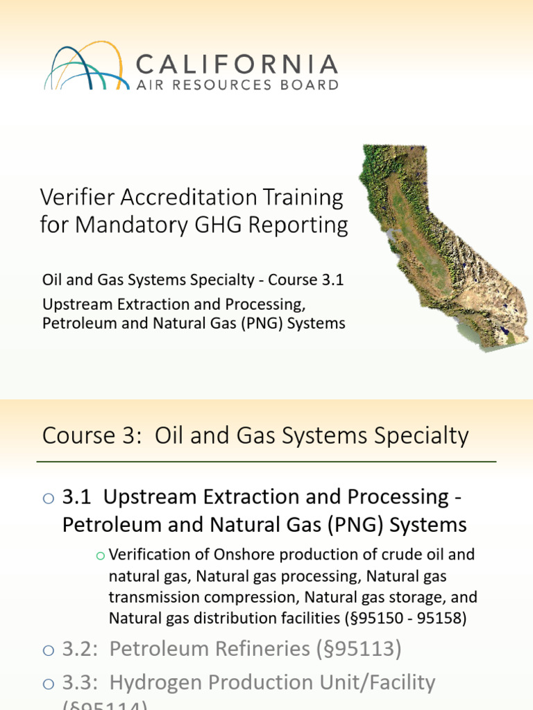 Oil and Gas Systems Specialty - Course 3.1 Upstream Extraction and ...