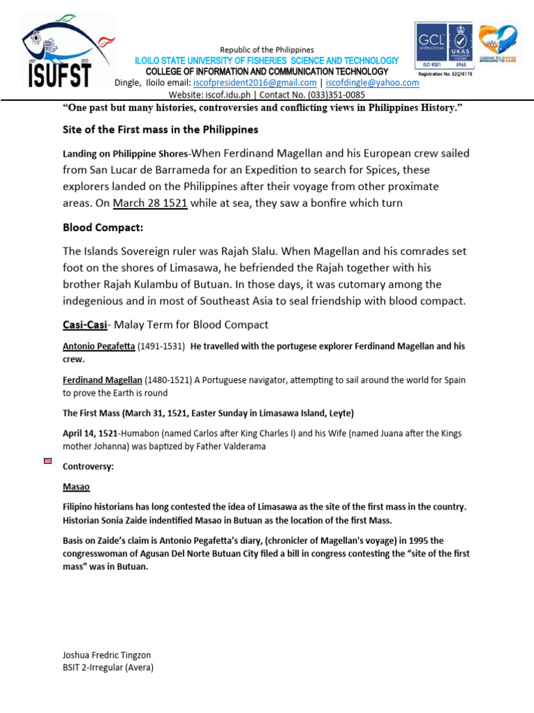 RPH TIngzon Controversies | PDF | History