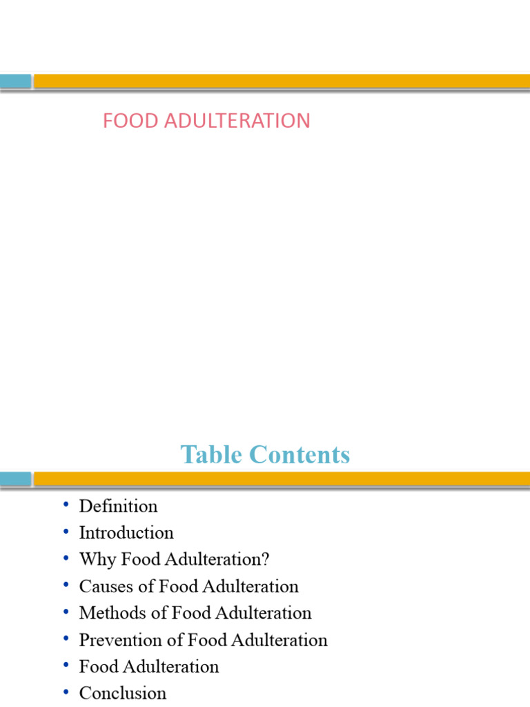Food Adulteration Mithila | PDF | Foods | Vegetables