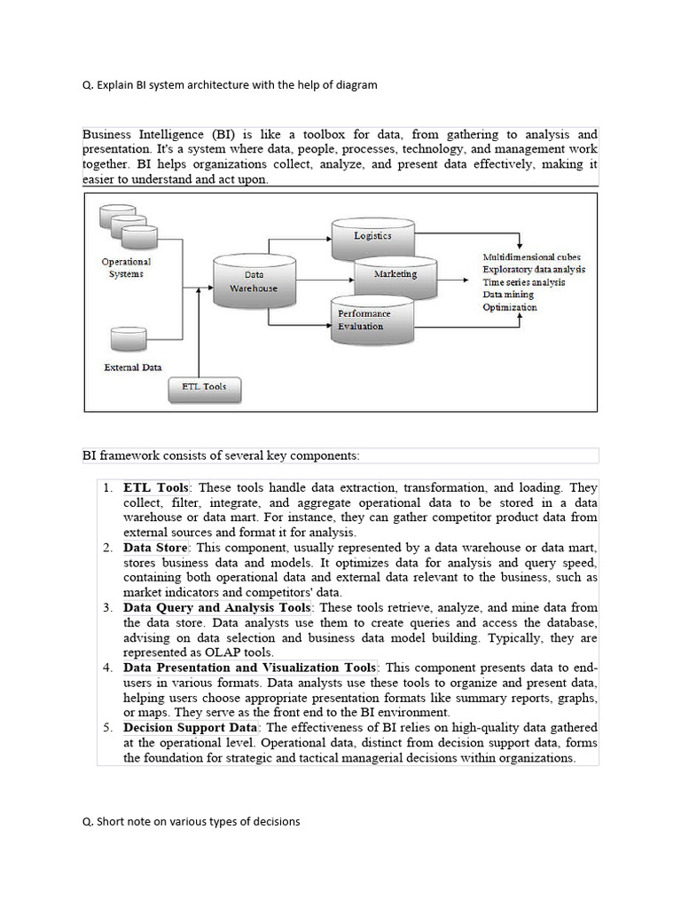 BI Assignment | PDF | Data Analysis | Business Intelligence