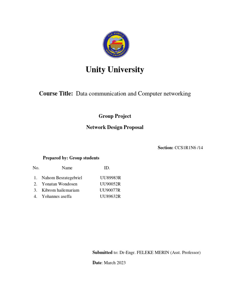 NETWORK DESIGN PROPOSAL | PDF | Computer Network | Security