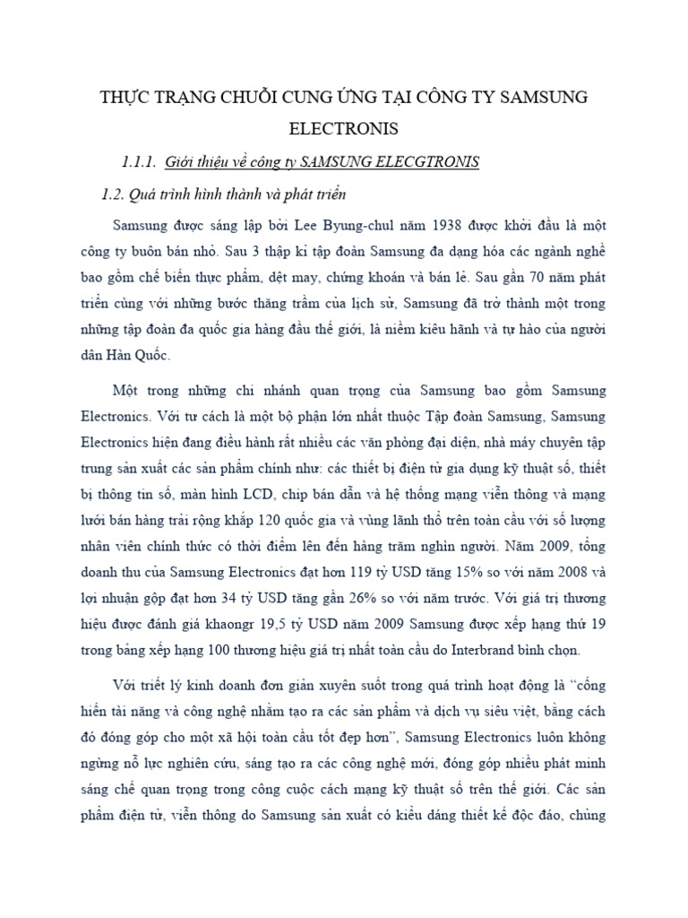 TH C TR NG Chu I Cung NG SamSung | PDF