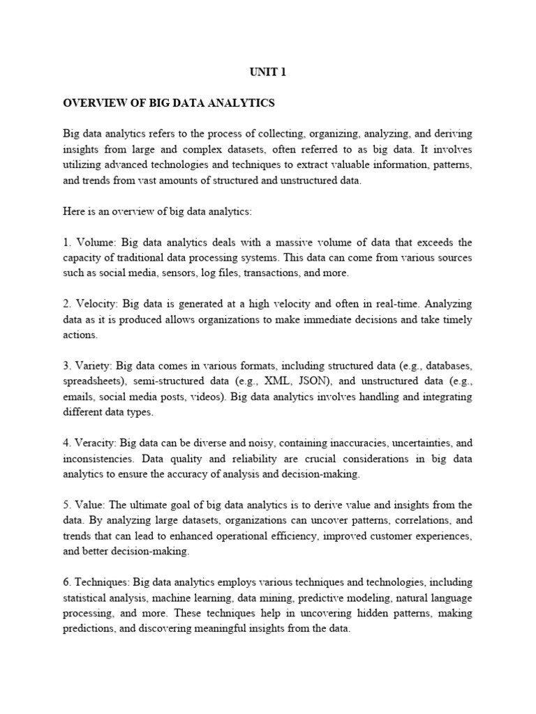 Big Data - Iv Bda | Download Free PDF | Apache Hadoop | Map Reduce