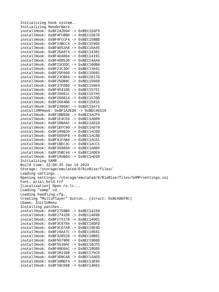 samp_log | PDF | Computing | Human–Machine Interaction
