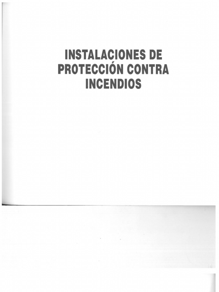 5.instalaciones de Protección Contra Incendios | PDF