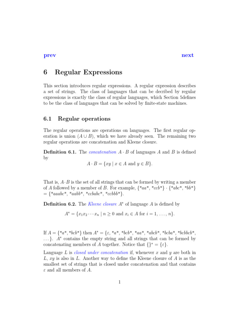 Regular Expr | PDF | Regular Expression | String (Computer Science) Regular Expr | PDF | Regular Expression | String (Computer Science)