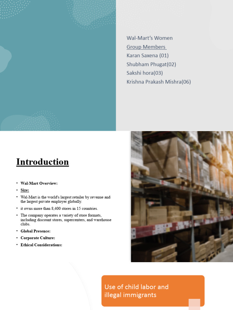 BECG presentation | PDF | Employment | Walmart