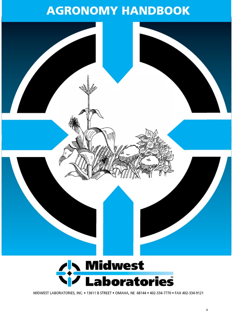 Agronomy Handbook Midwest Laboratories | PDF