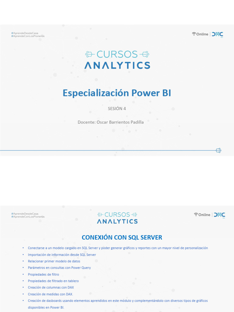 S4 Pbi | PDF | Servidor SQL de Microsoft | SQL