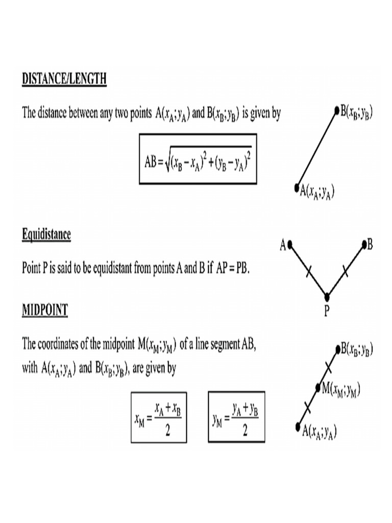 0 GR 11 Analitical Geometry | PDF