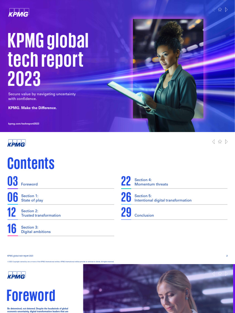 KPMG Global Tech Report | PDF | Computer Security | Security