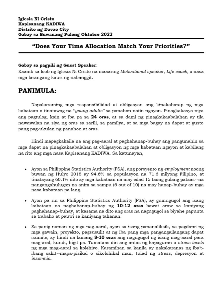 BP Gabay - KADIWA October 2022 | PDF