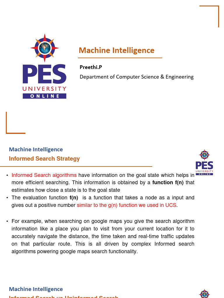 Unit1_class3.3_informed_search | PDF | Theoretical Computer Science | Algorithms And Data Structures