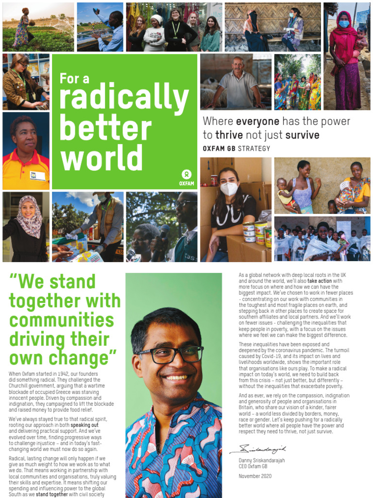Oxfam GB Strategy for Global Impact | PDF | Poverty | Poverty ...
