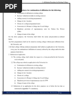 GTU Public Notice of Affiliation Process - 2025-26 (2) - 668414 | PDF