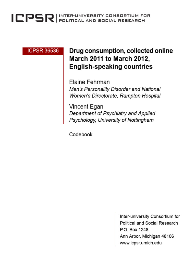 Codebook | PDF | Psychology