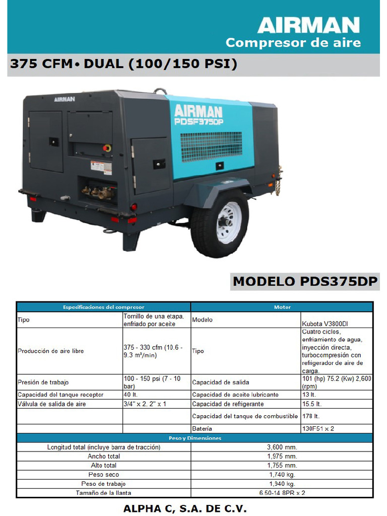 Ficha Tecnica PDSF375DP-Airman-2021 (3) | PDF