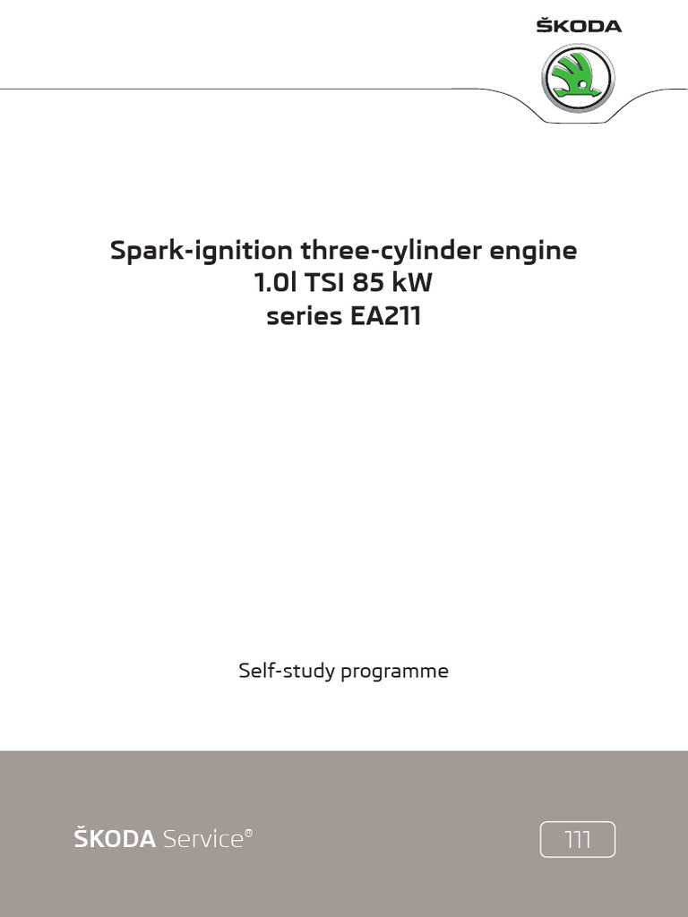 Pps SK 111 Spark-Ignition Three-Cylinder Engine Ea211 Eng | PDF ...