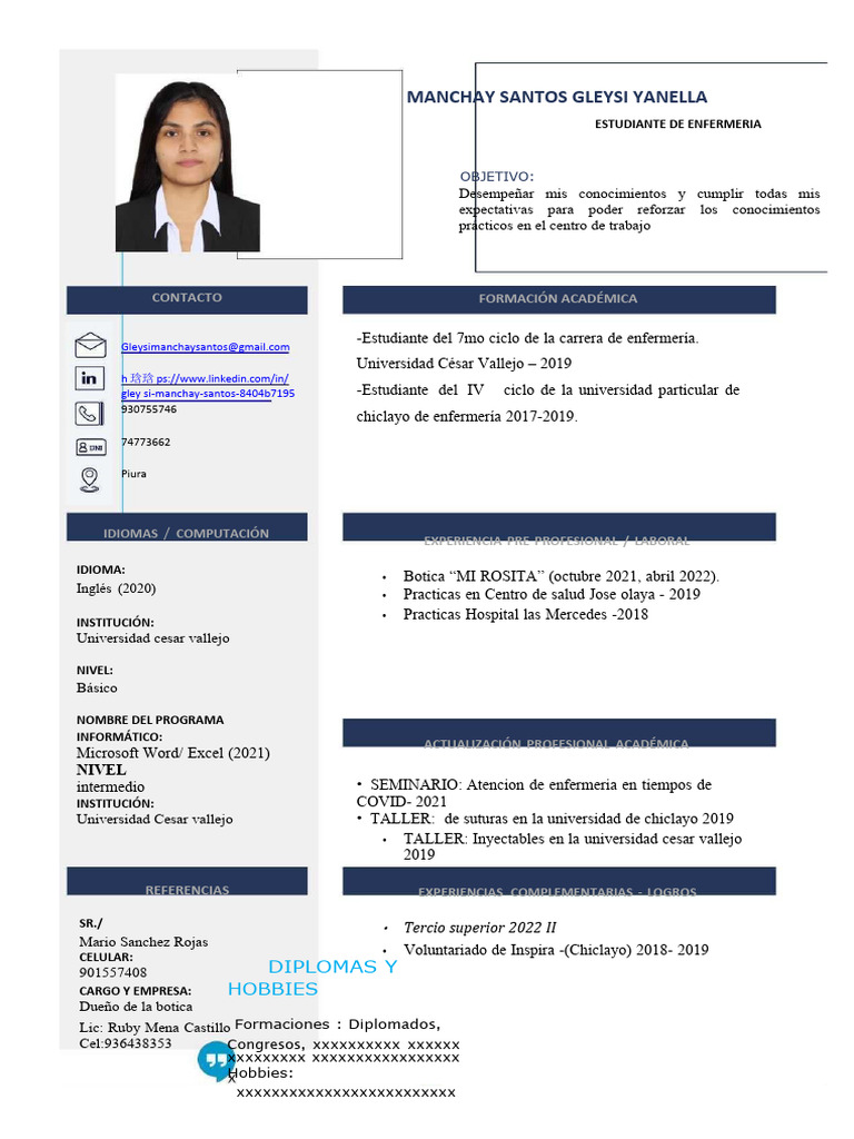 Modelo CV 2022 Editable Compress | PDF | Programas sociales | Cuidado de la salud