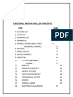 English Functional Writing Notes | PDF